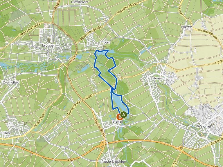 Zwei Seen -Hariksee und Borner See -Schwalmtal | Wanderung | Komoot